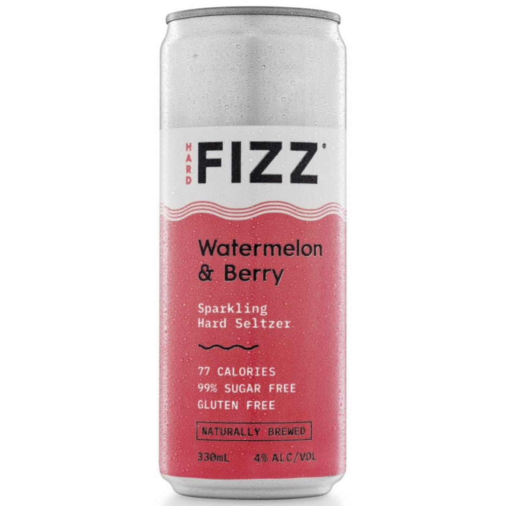 Hard Fizz Watermelon & Berry Seltzer 330ml